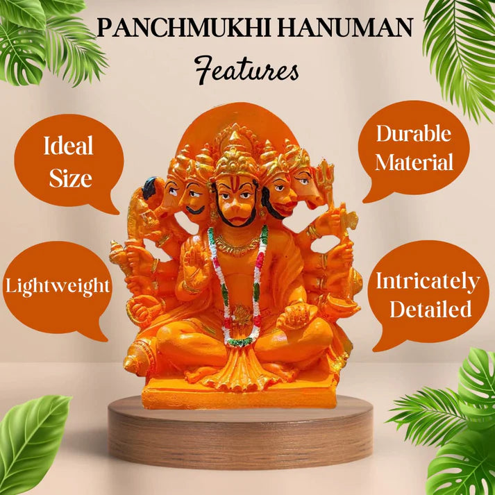 Panchmukhi Hanuman ji murti - Craft Nagri
